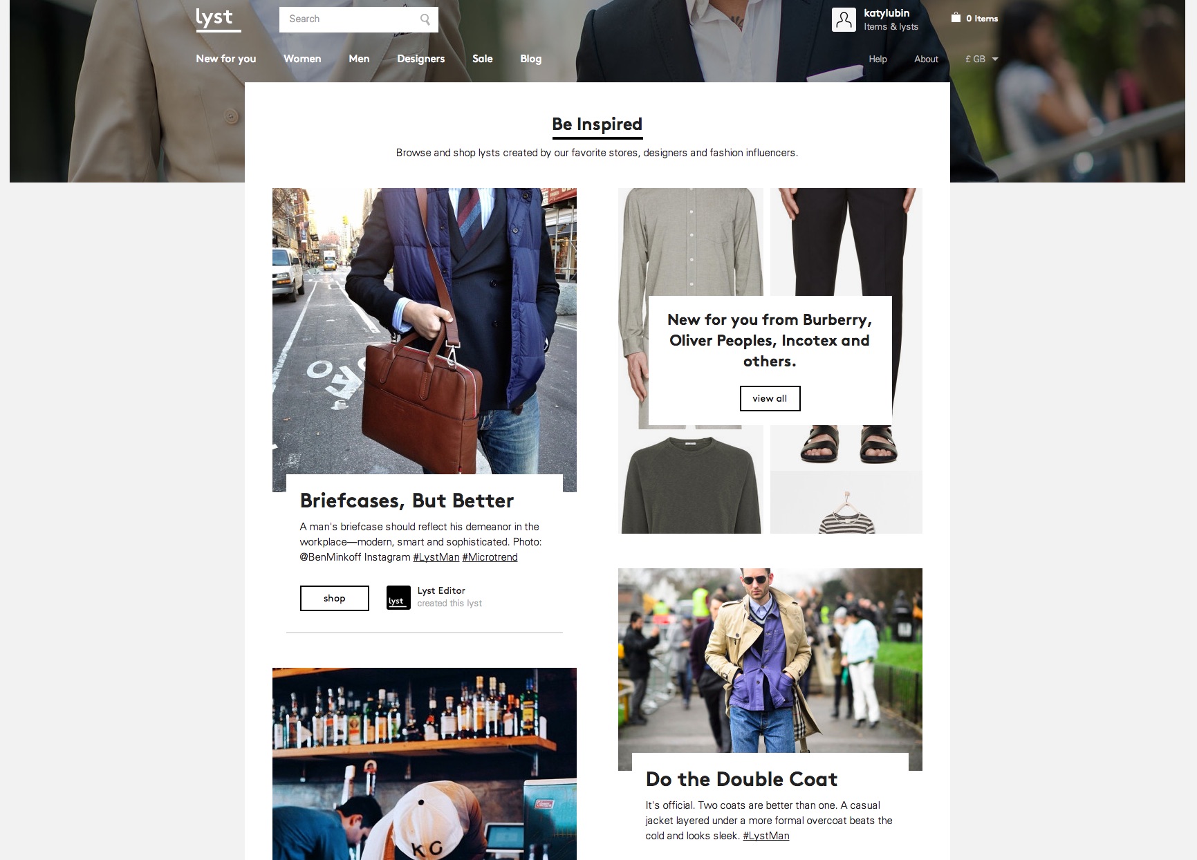 Wish Lyst - LYST Website - CLOTHES MAKE THE MAN